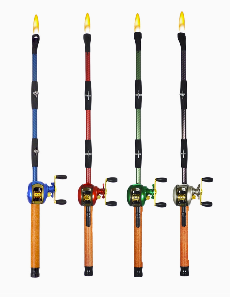 Bait Cast Fishing Pole BBQ Lighter | The Farmer's Wife