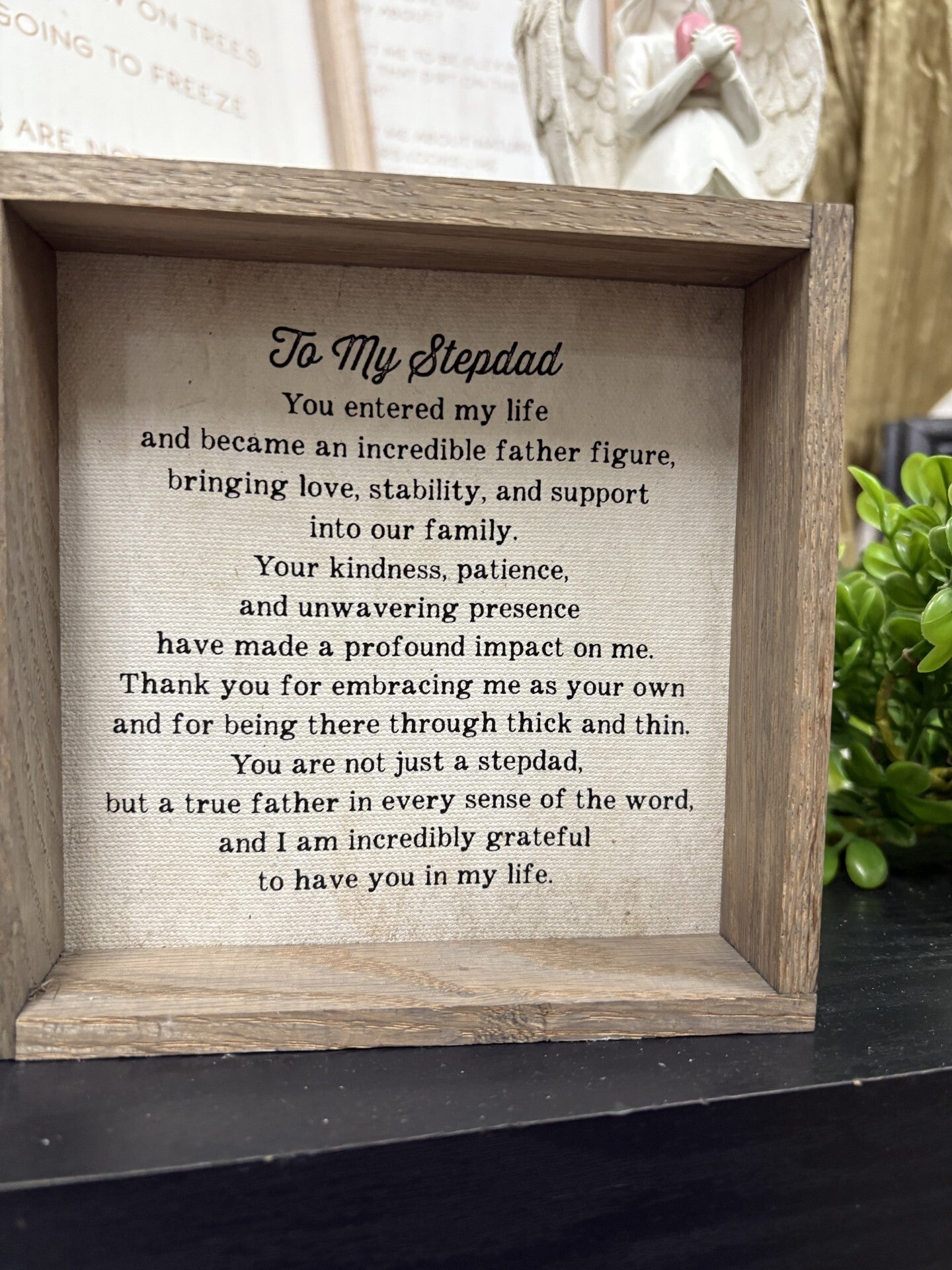 Letter To Stepdad Box Sign The Farmer S Wife